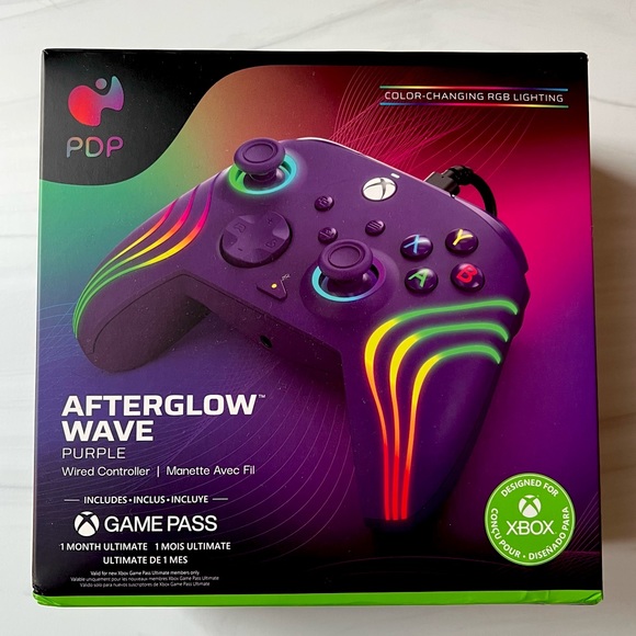 xbox | Video Games & Consoles | New Pdp Afterglow Wave Wired Controller ...